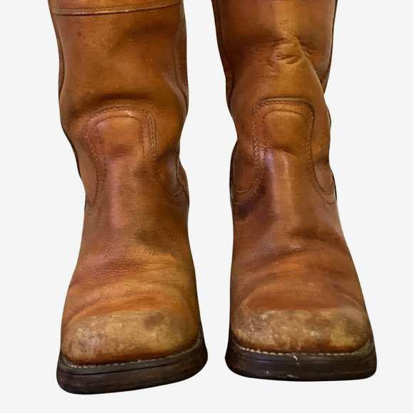 Frye | Shoes | Frye Womens Black Label Leather Campus Boot Vintage 97s ...